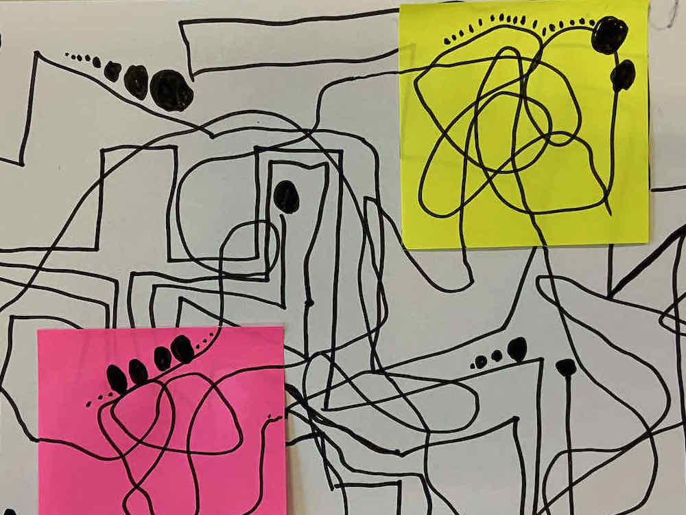 Des traits, des traits et encore des traits ... - Del en maternelle