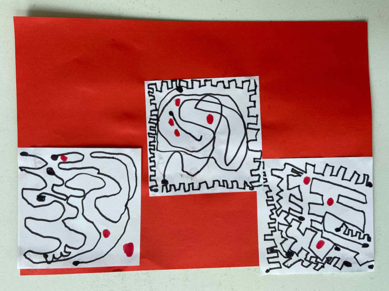 Des traits, des traits et encore des traits ... - Del en maternelle