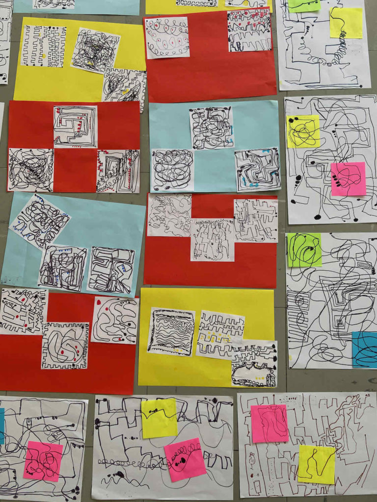 Des traits, des traits et encore des traits ... - Del en maternelle