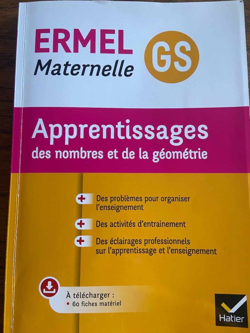 Progression - programmations en maths (numération - forme et grandeurs) - Del en maternelle